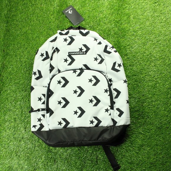 Converse | Bags | Converse White School Backpack Star Chevron | Poshmark